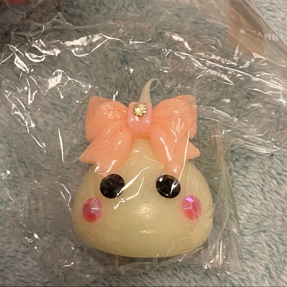 Accessories | Japanese Kawaii Squishy Cute Dollop Keychain With Pink ...